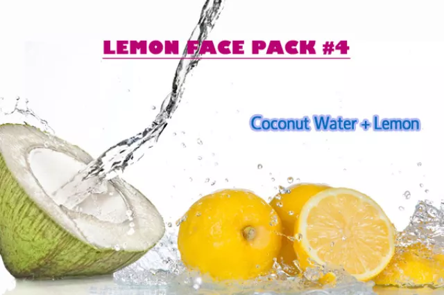 Lemon Face Masks For Brighter Clearer Skin Tone