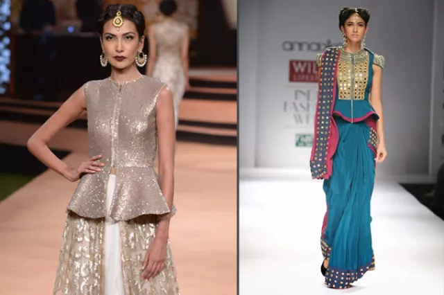 Style Tips To Rock The Peplum Choli For Trendy Brides Of Different Body ...