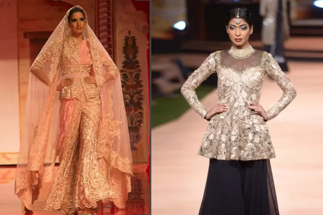 Style Tips To Rock The Peplum Choli For Trendy Brides Of Different Body ...