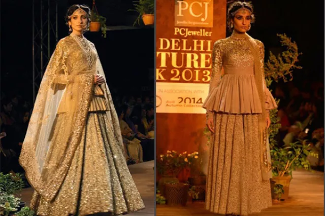 Style Tips To Rock The Peplum Choli For Trendy Brides Of Different Body ...