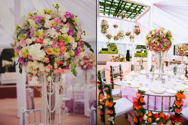 How To Use Flowers In Your Wedding Decor