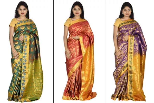 11 Different Types Of Gorgeous Silk Sarees Every Bride Must Have In Her ...