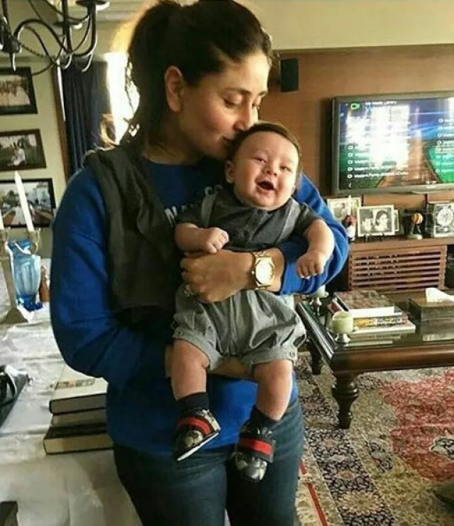The New Picture Of Taimur Ali Khan Chilling In His Pram Is The Cutest ...