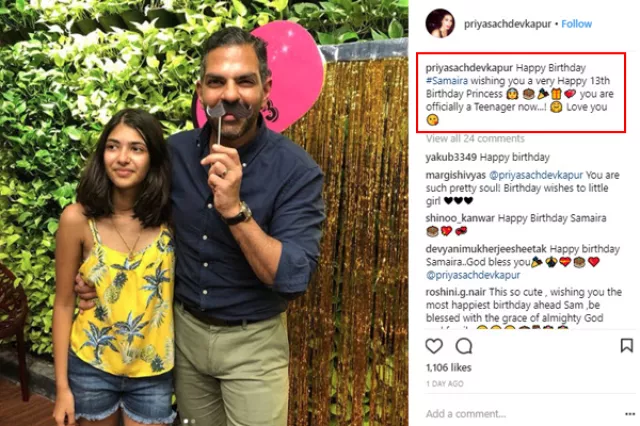 When Stepmom Priya Sachdev Posted B'day Wishes For Hubby Sunjay And His ...