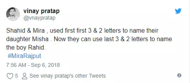 Newbie Parents Mira Rajput And Shahid Kapoor's Fans Suggest Lovely ...