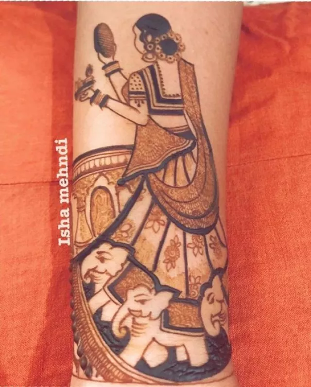 10 Unique Karwa Chauth Mehendi Designs Trending 2021 Festive Season And ...