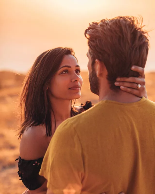 Freida Pinto's Sister, Sharon Pinto Gets Married, The Starlet Shares ...