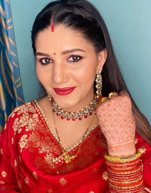 Sapna Choudhary Shares More Pictures Of Her Newborn On Hubby, Veer Sahu ...