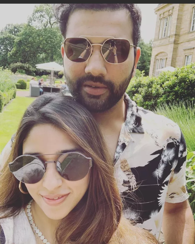 Rohit Sharma Shared A Series Of Throwback Pictures With Her Wife ...