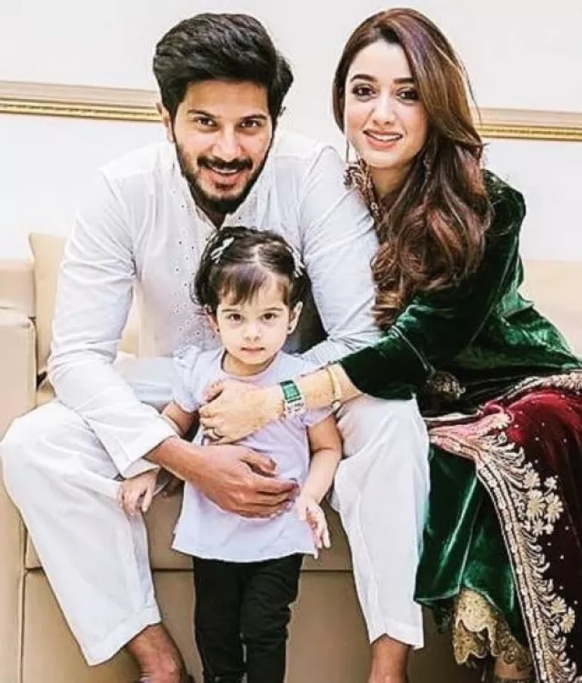 Dulquer Salmaan Wishes His Wife, Amaal Sufiya On Their 9th Wedding ...