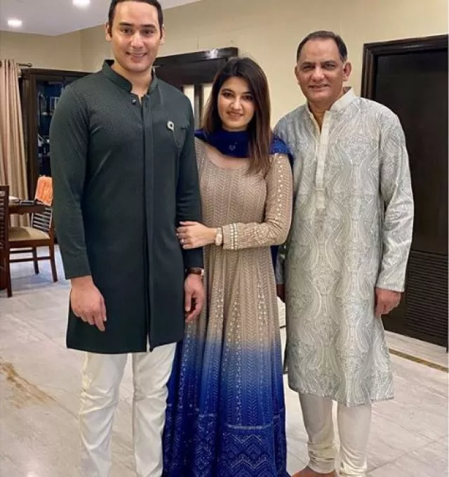 Anam Mirza Celebrates Eid With Hubby, Asad And Father-In-Law, Mohammad ...