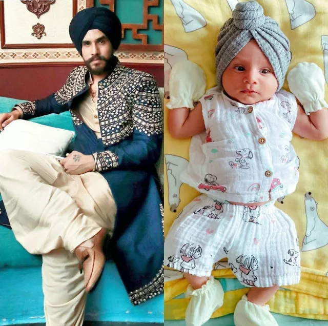 Suyyash Rai Shares A Cute Picture With Son, Nirvair, The Father-Son ...