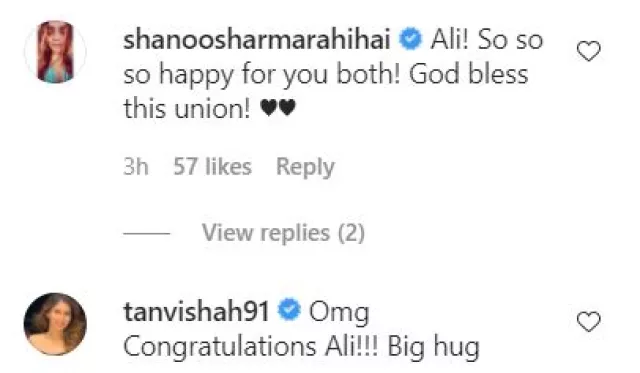 Ali Abbas Zafar Welcomes His Wife, Alicia Zafar Into His Family, Shares ...