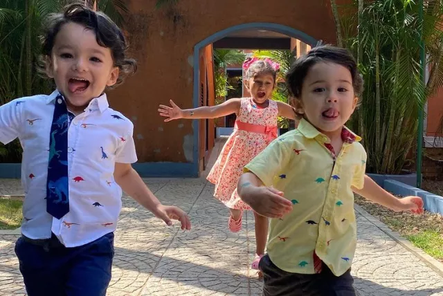 Sunny Leone Asks Son, Asher Singh Weber 'Who Made Him Beautiful' And ...