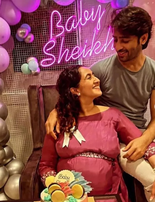 Shaheer Sheikh's Sister Sneakily Shares A Glimpse Of His Daughter Anaya ...