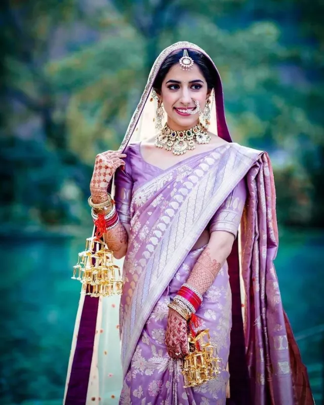 8 Popular Choices Of Fabrics For Curating A Bridal Ensemble, From ...