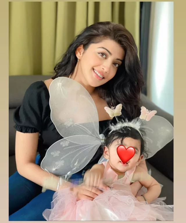 'Hungama 2' Fame, Pranitha Subhash Decks Up Her 4-Month-Old Baby Girl ...