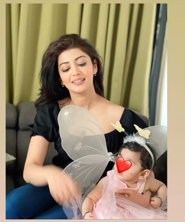 'Hungama 2' Fame, Pranitha Subhash Decks Up Her 4-Month-Old Baby Girl ...