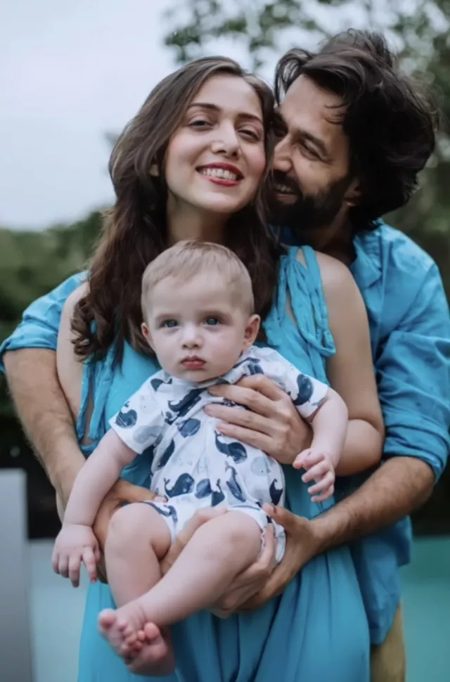 Nakuul Mehta And Jankee Parekh's Blue-Eyed Son, Sufi Celebrates 2nd ...
