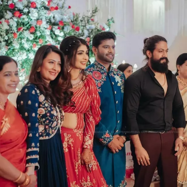 Yash And His Wife, Radhika Pandit Make A Stylish Entry At Aditi ...