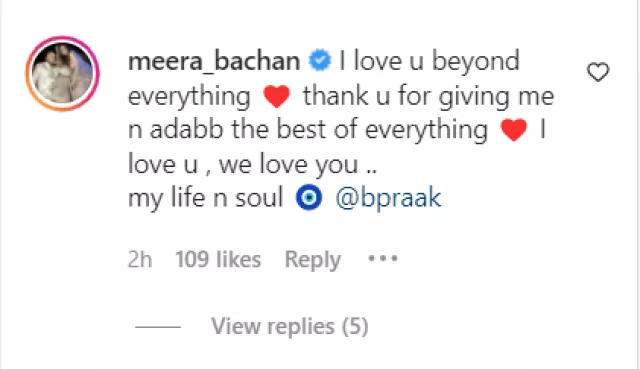 Singer, B Praak Shares Pics With His Wife, Meera Bachan To Celebrate ...