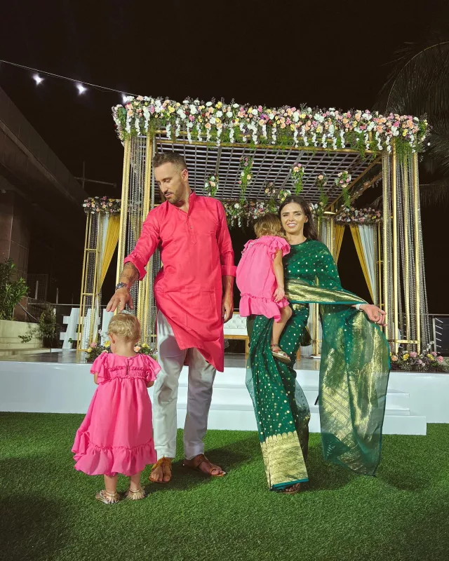 Glenn Maxwell And His Wife, Vini Raman's Bio-Bubble Wedding Reception ...
