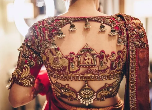 25 Different And Unique Bridal Blouse Back Designs For Brides To Pick ...