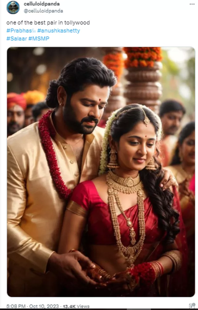 Anushka Shetty And Prabhas' Secret Wedding Rumours Surfaces As The ...