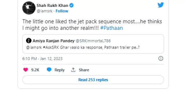 Shah Rukh Khan's Son, AbRam's Adorable Reaction To His Jet Pack Scene ...