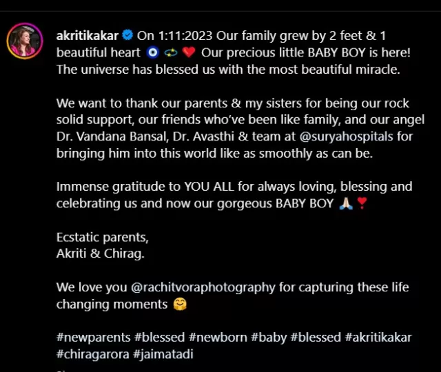 'Saturday Saturday' Singer, Akriti Kakar And Husband, Chirag Arora ...