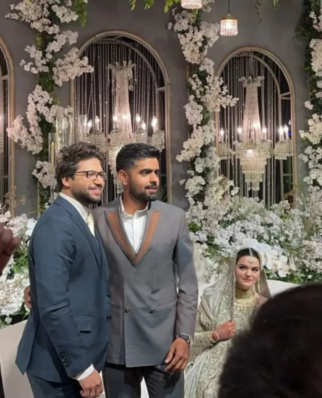 Pak Cricketer, Imam Ul Haq Gets Hitched To Anmol Mehmood, And It Looks ...