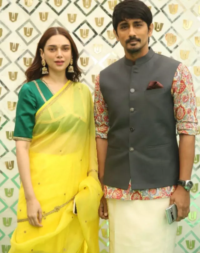 Aditi Rao Hydari And Siddharth Attend Sharwanand's Engagement, Fans Ask ...