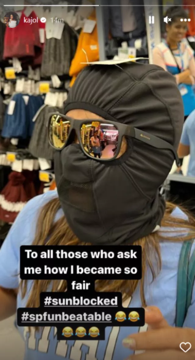 Kajol Hilariously Shares Real Secret Behind Her Fair Skin, Posts A ...