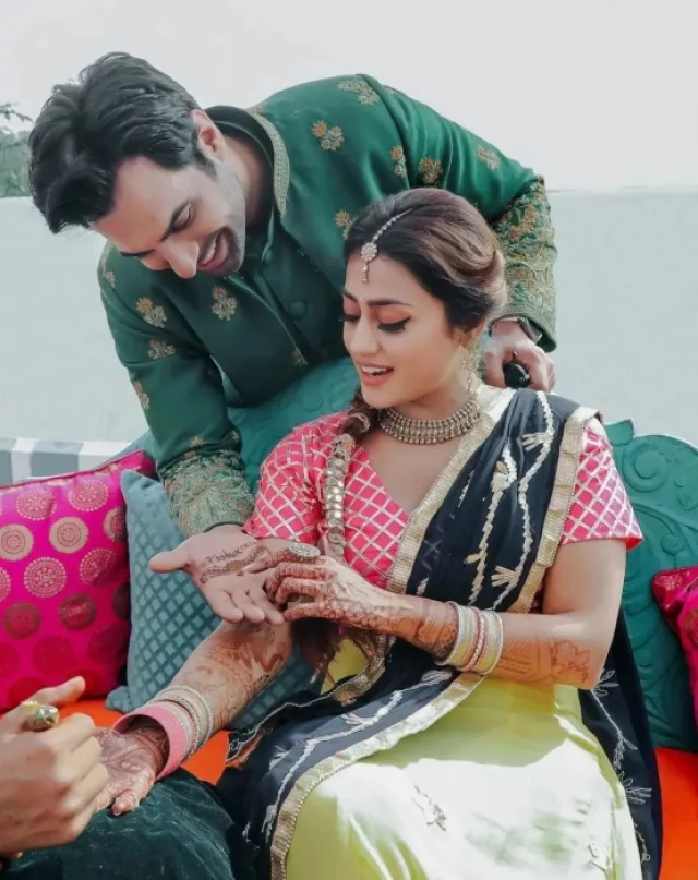 Kirtida Mistry Gets Married To Ribbhu Mehra, She Stuns In A Beige ...