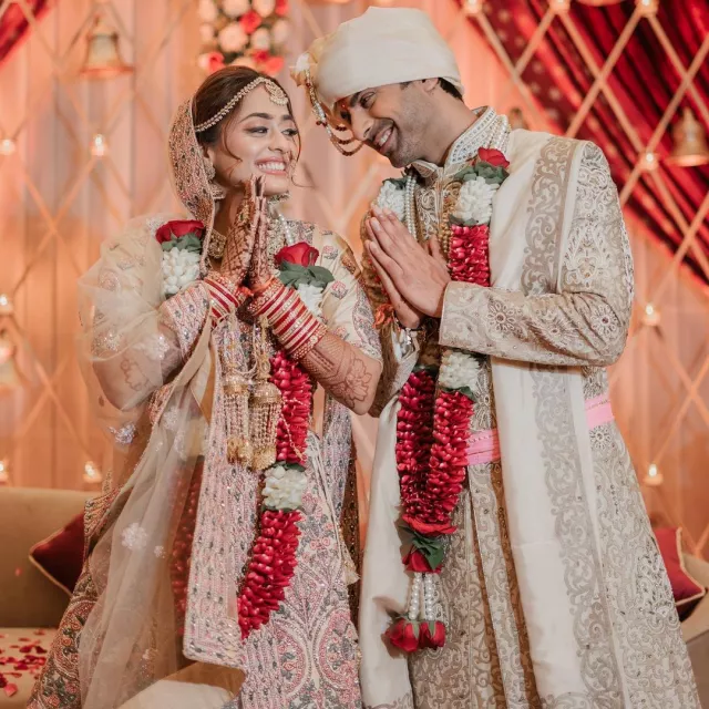 Kirtida Mistry Gets Married To Ribbhu Mehra, She Stuns In A Beige ...