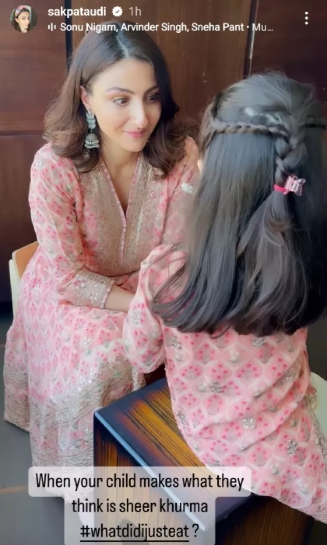 Inaaya Naumi Kemmu Cooks 'Sheer Khurma' On Eid, Her Mommy, Soha's Reaction Was Unmissable