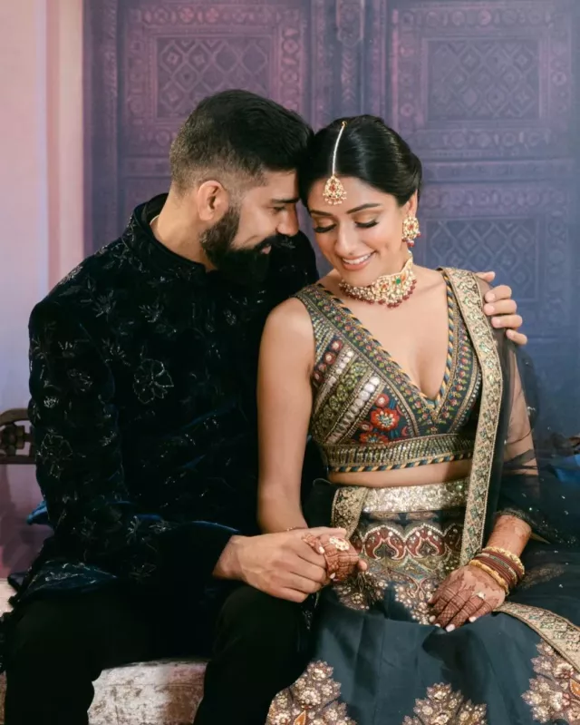 Bride Wore Vintage 'Navratan' Jewellery Designed By Mother On Her ...