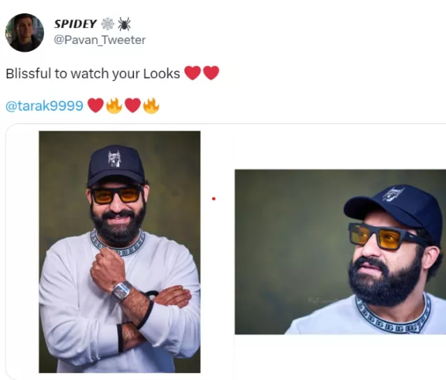 Jr NTR Looks Dapper In A White T-Shirt, Styles It With A Richard Mille ...