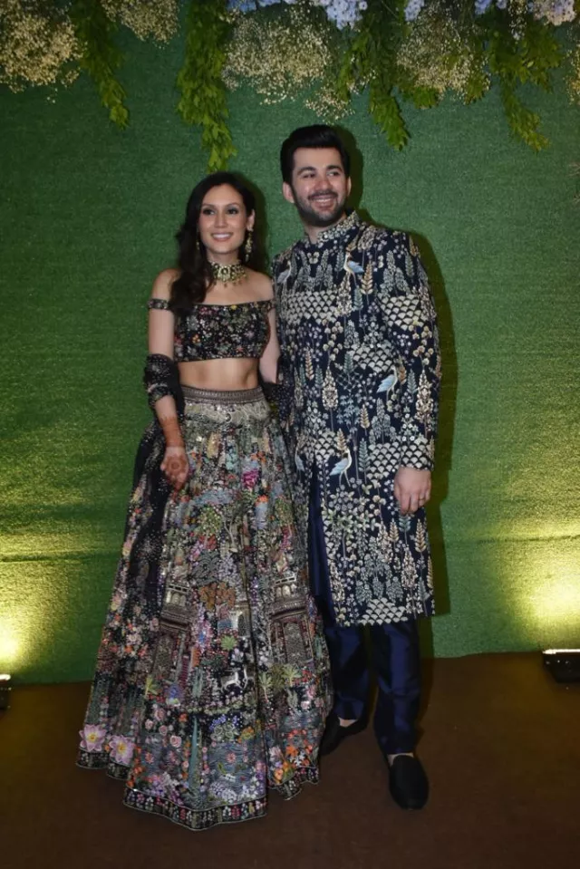 Karan Deol's Bride-To-Be, Drisha Acharya's Customised 'Sangeet' Lehenga ...