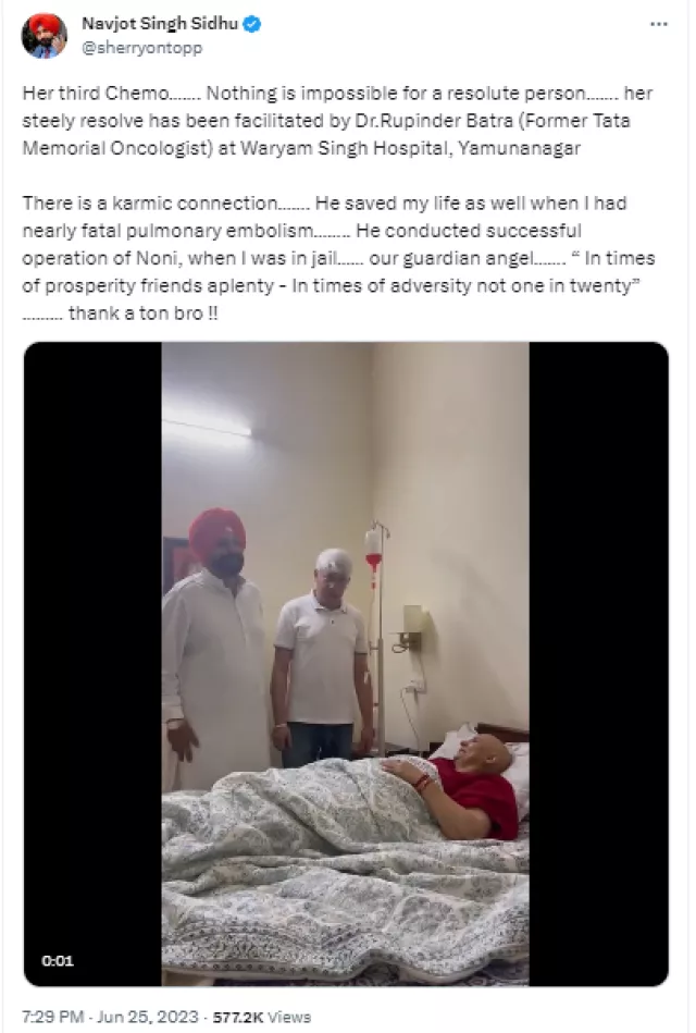 Navjot Singh Sidhu's Son, Karan Ties The Knot With Fiancee, Inayat, She ...