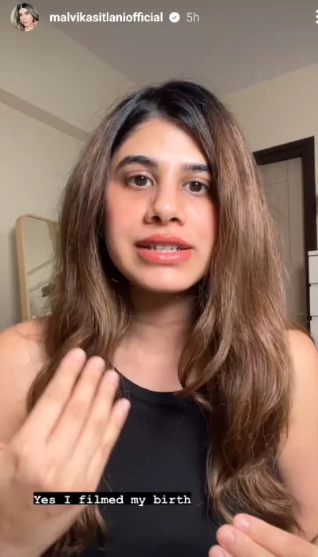 Malvika Sitlani On Netizens Reaction To Her Birth Video, Reveals She ...