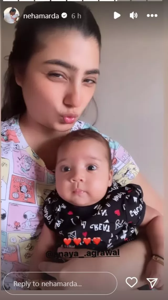 Neha Marda Drops An Adorable Video With Her Little Princess, Anaya, And ...