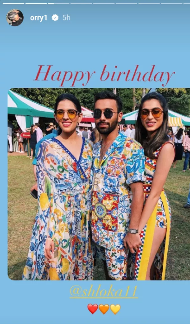 Shloka Mehta Twins With Sister, Diya And Orhan In Dolce And Gabbana ...