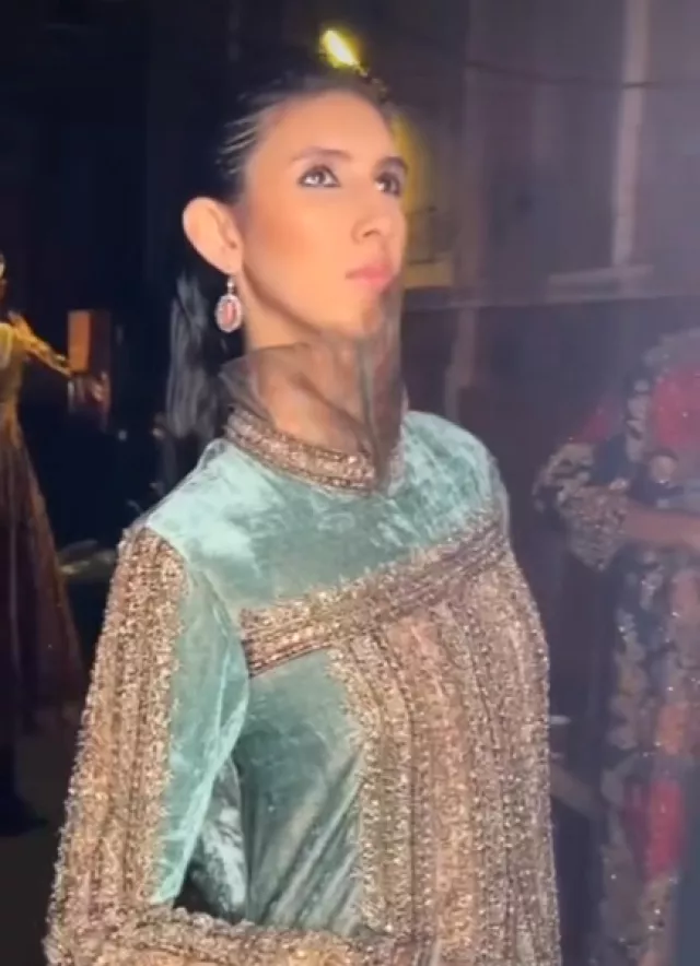 Arjun Rampal's Daughter, Myra Walks The Ramp For Ritu Kumar At ICW ...