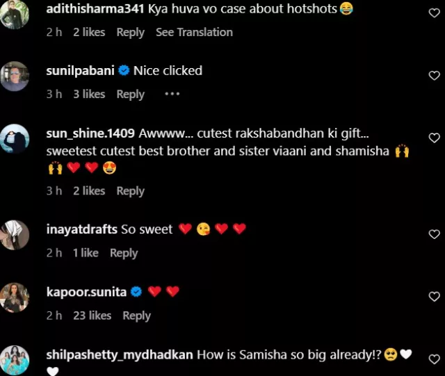 Shilpa Shetty's Adorable Kids, Viaan-Samisha Twin In Yellow-Hued ...