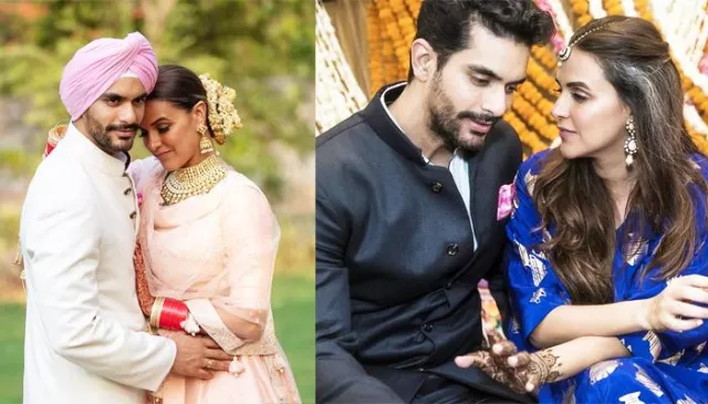 Hubby Angad Bedi Harshly Slams A Troll Who Wrote A Filthy Comment About ...