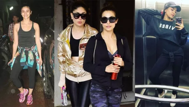 15 Bollywood Actresses Who Wore Stylish Gym Outfits And Gave Major ...