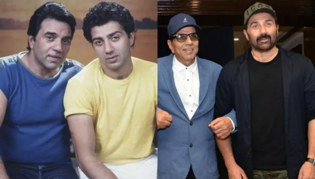 Dharmendra Cooking Food With His Son, Sunny Deol In This Childhood Picture Is Pure Father-Son Goals