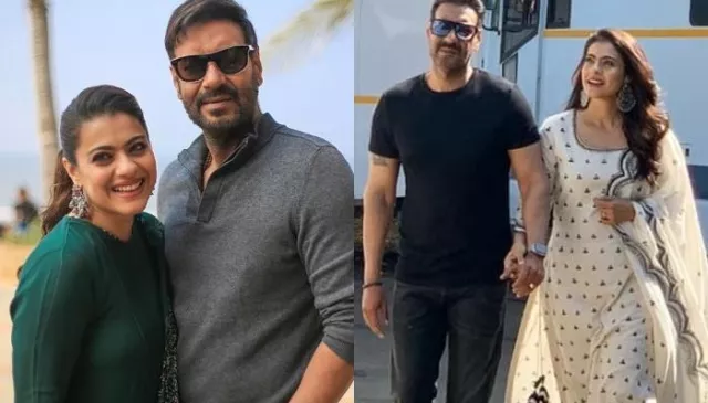 Ajay Devgn Shares A 22-Year-Old Monochrome Picture With Wife, Kajol ...