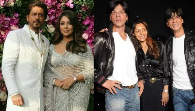 Gauri Khan Is Stuck Between Two Shah Rukh Khans, The Actor Has A ...